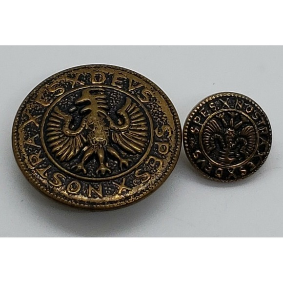 Accents | 1 Small 1 Large Vintage Antique Nostra Es Devs Spes God Is ...